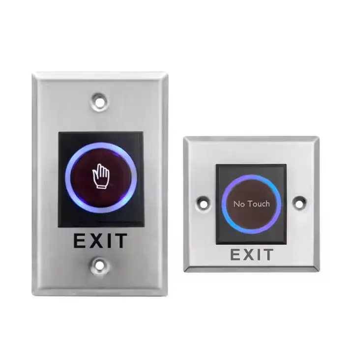 LED Indication Infrared Sensor Door Release Button Door Access Control
